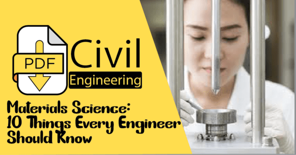 Materials Science: 10 Things Every Engineer Should Know - Civil ...