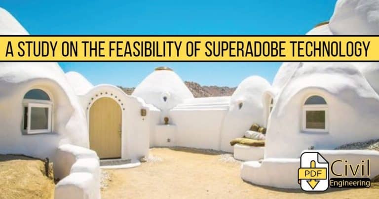 A study on the feasibility of superadobe technology - Civil Engineering ...
