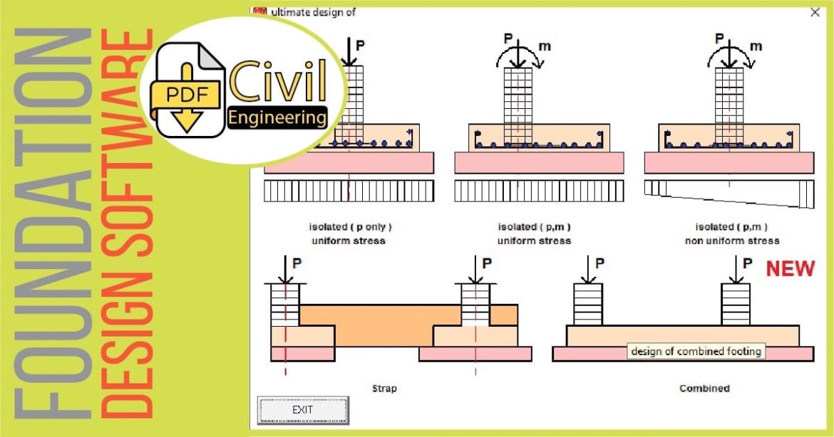 FOUNDATION DESIGN SOFTWARE - Civil Engineering Library