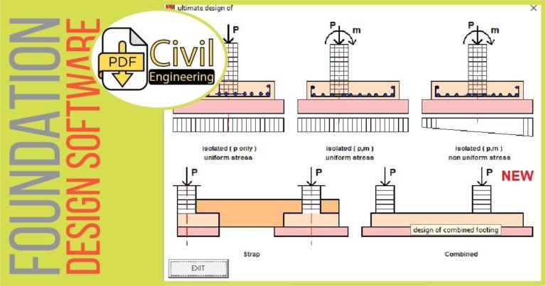 FOUNDATION DESIGN SOFTWARE - Civil Engineering Library