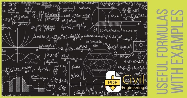 Useful Formulas with Examples - Civil Engineering Library