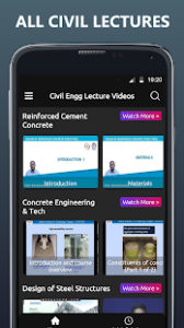Civil Engineering Lecture Videos - All Subjects - Civil Engineering Library